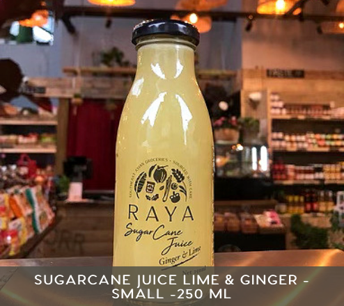 Small Sugarcane Juice - Lime & Ginger - 250ml – Raya Grocery